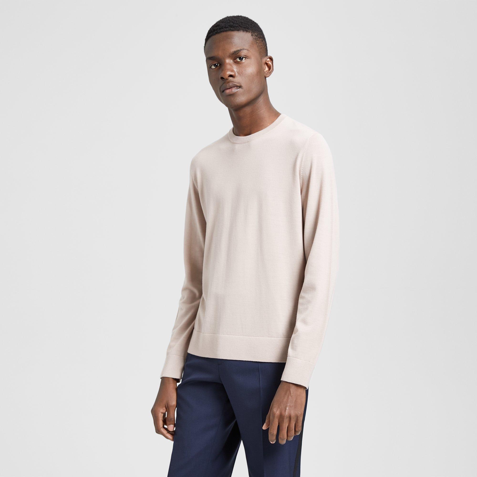 Theory Outlet Official Site | Extra-Fine Merino Crewneck Sweater