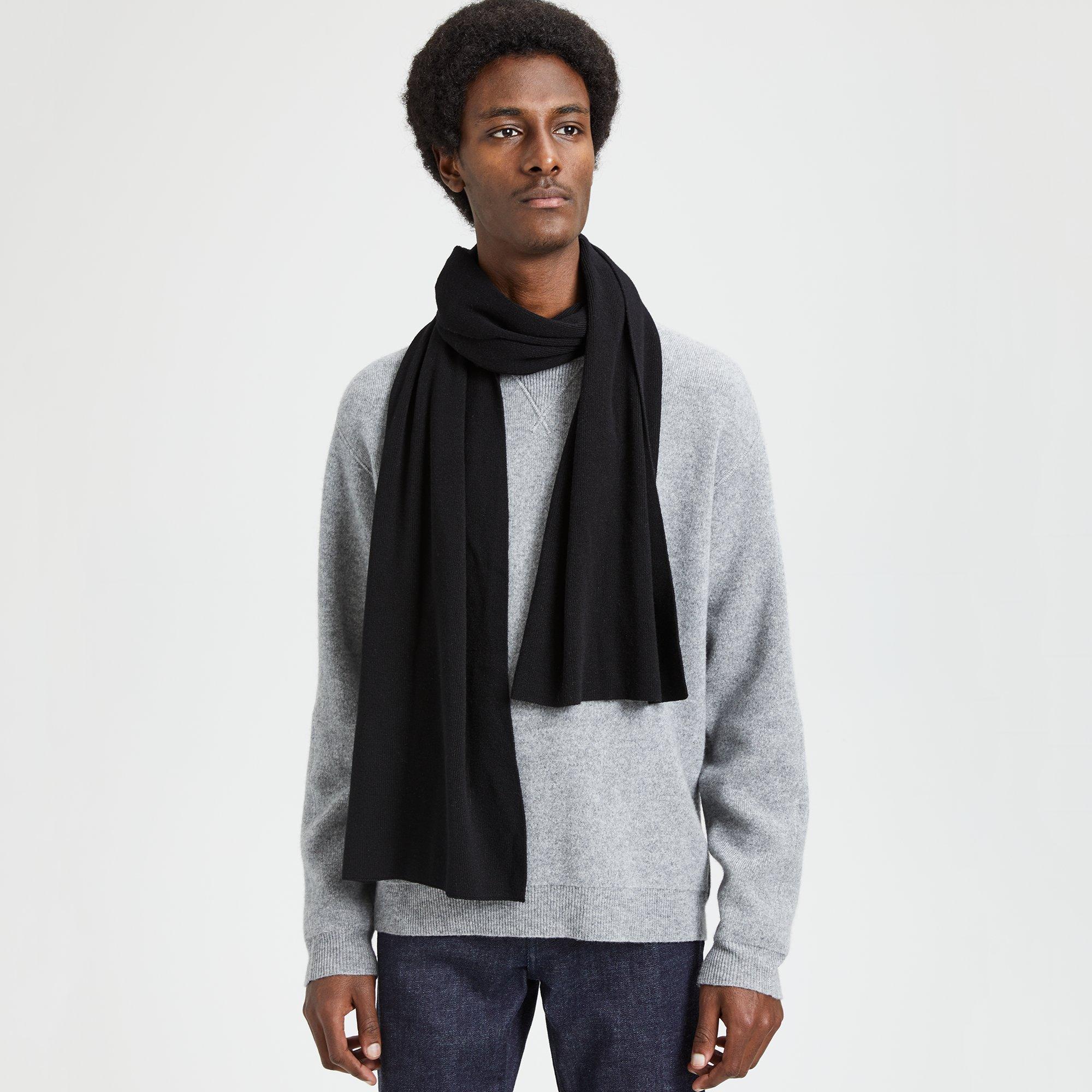 Theory Official Site | Cashmere Ribbed Scarf