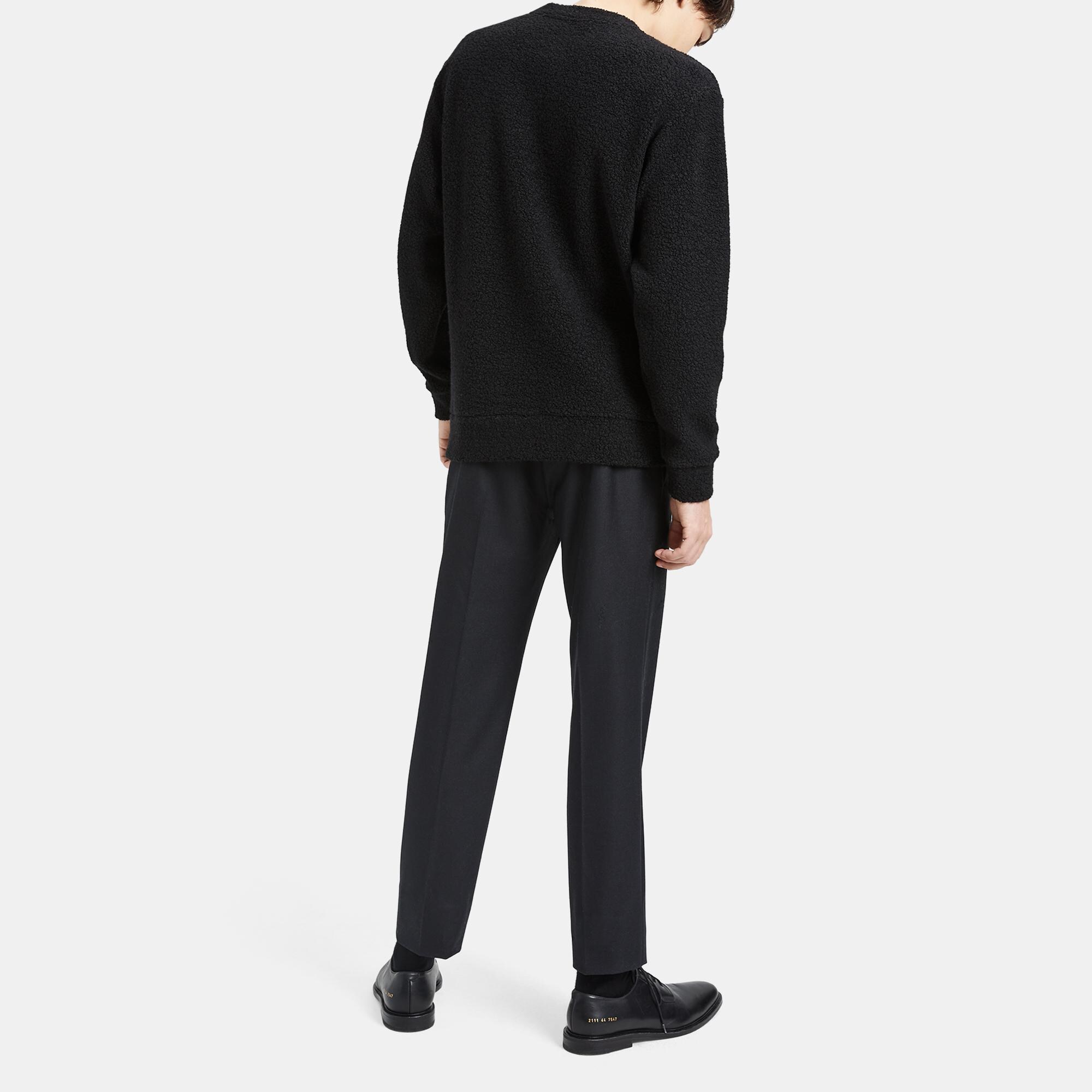 TEXTURED SWEATSHIRT | Theory Outlet