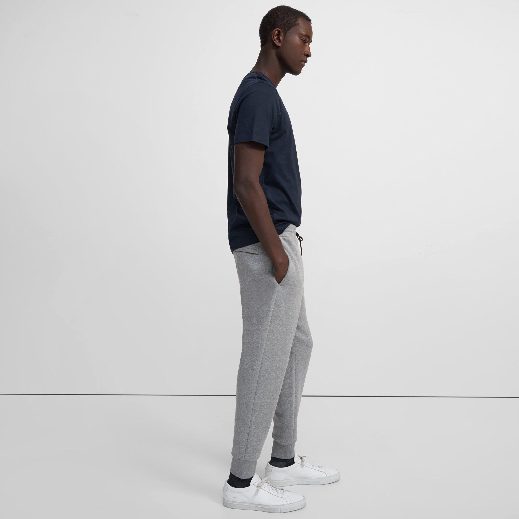 Cotton Fleece Essential Sweatpant | Theory