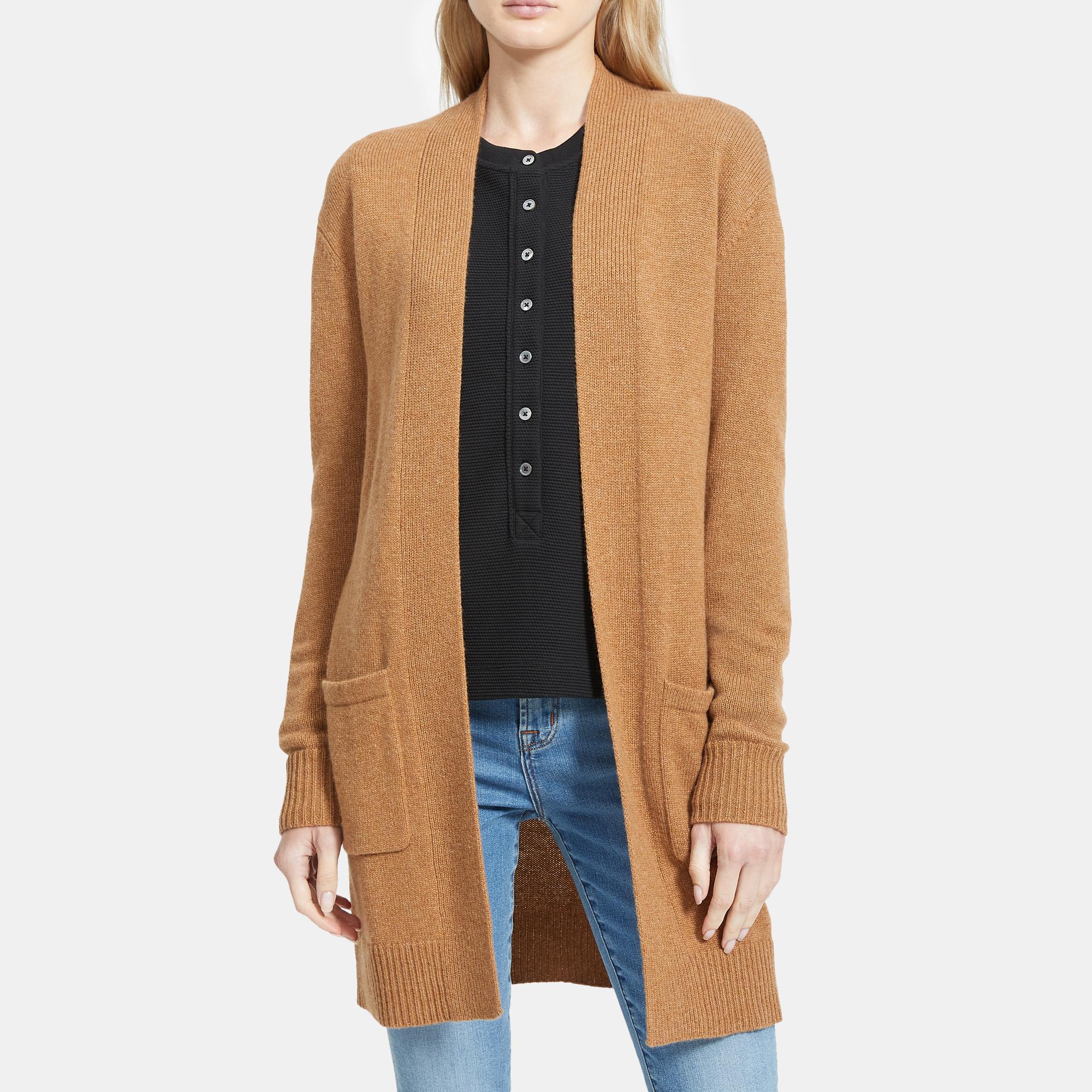 Theory Outlet Official Site | Relaxed Cardigan in Cashmere