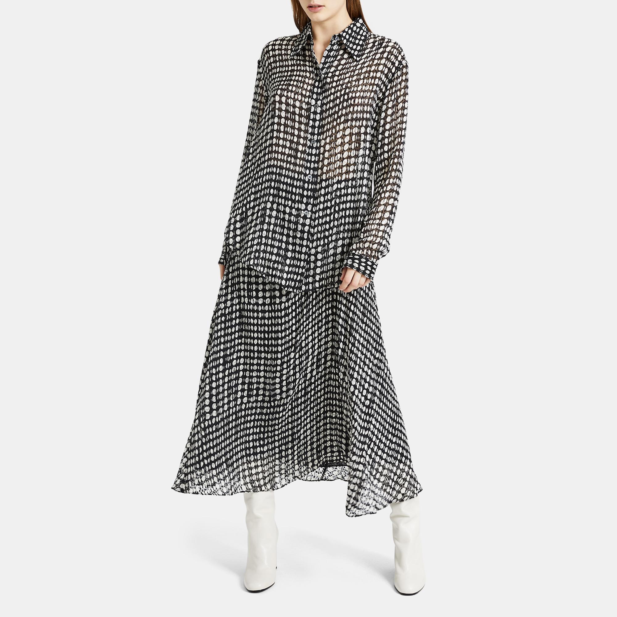 Theory Outlet Official Site | Broken Oval Weekender Shirt