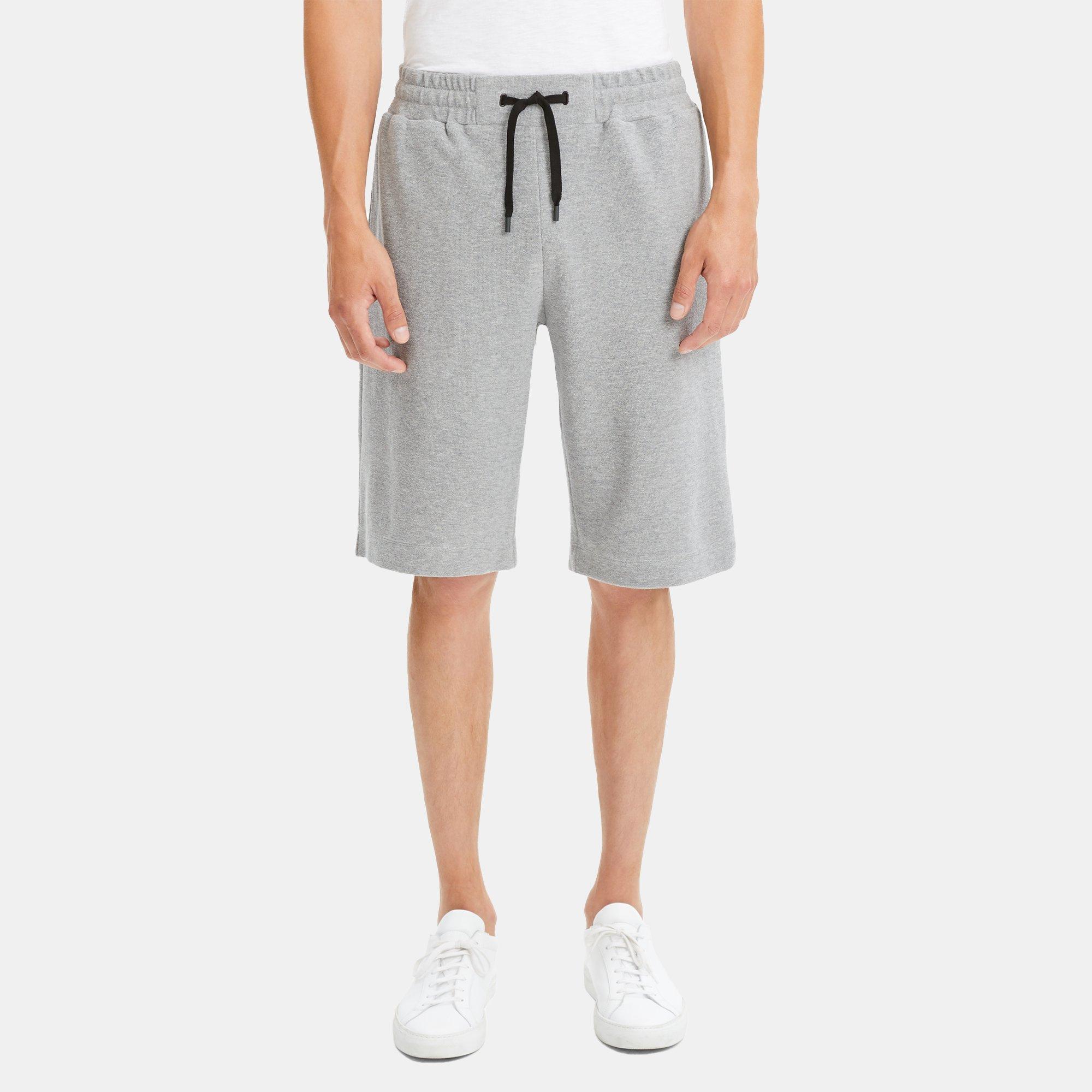 Theory Outlet Official Site | Cotton Terry Relaxed Sweatshort