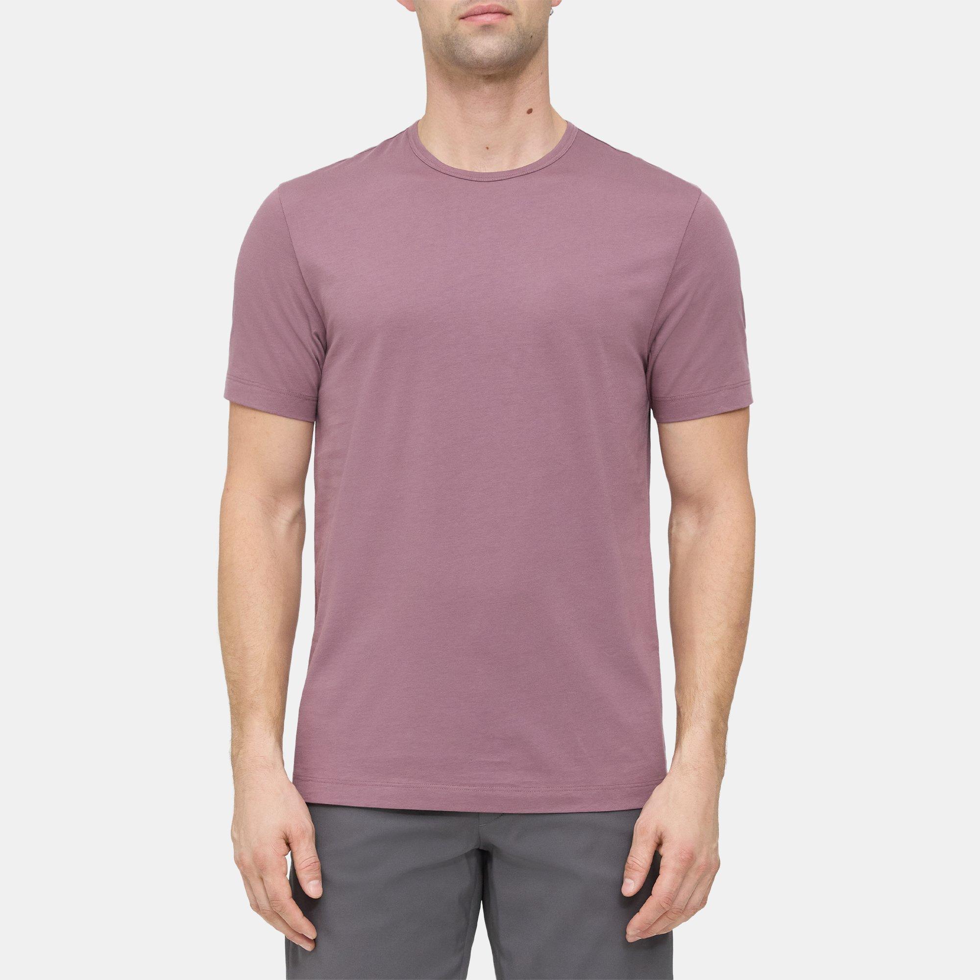 Pima Cotton Relaxed Tee | Theory Outlet