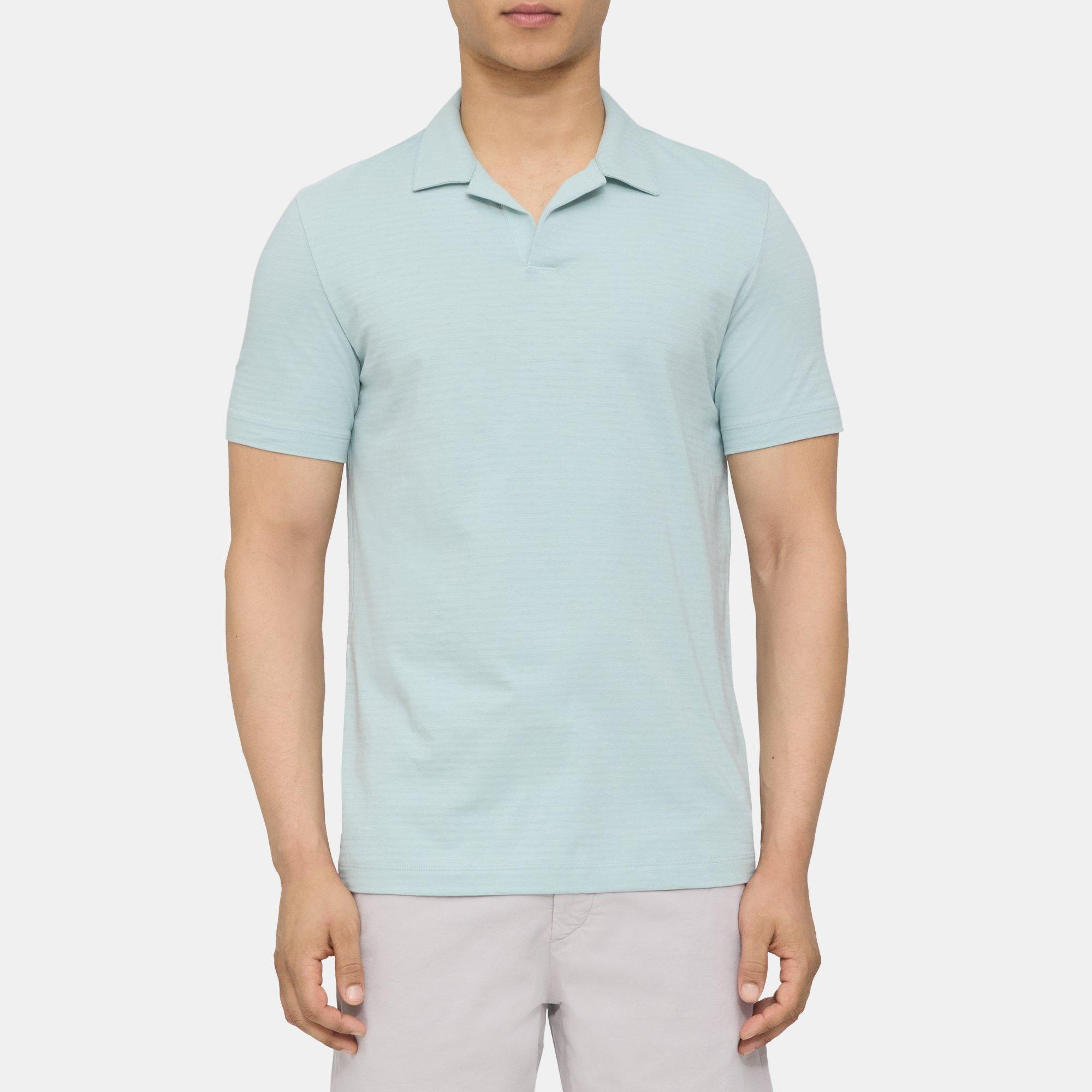 Cotton-Modal Polo Shirt | Theory Outlet