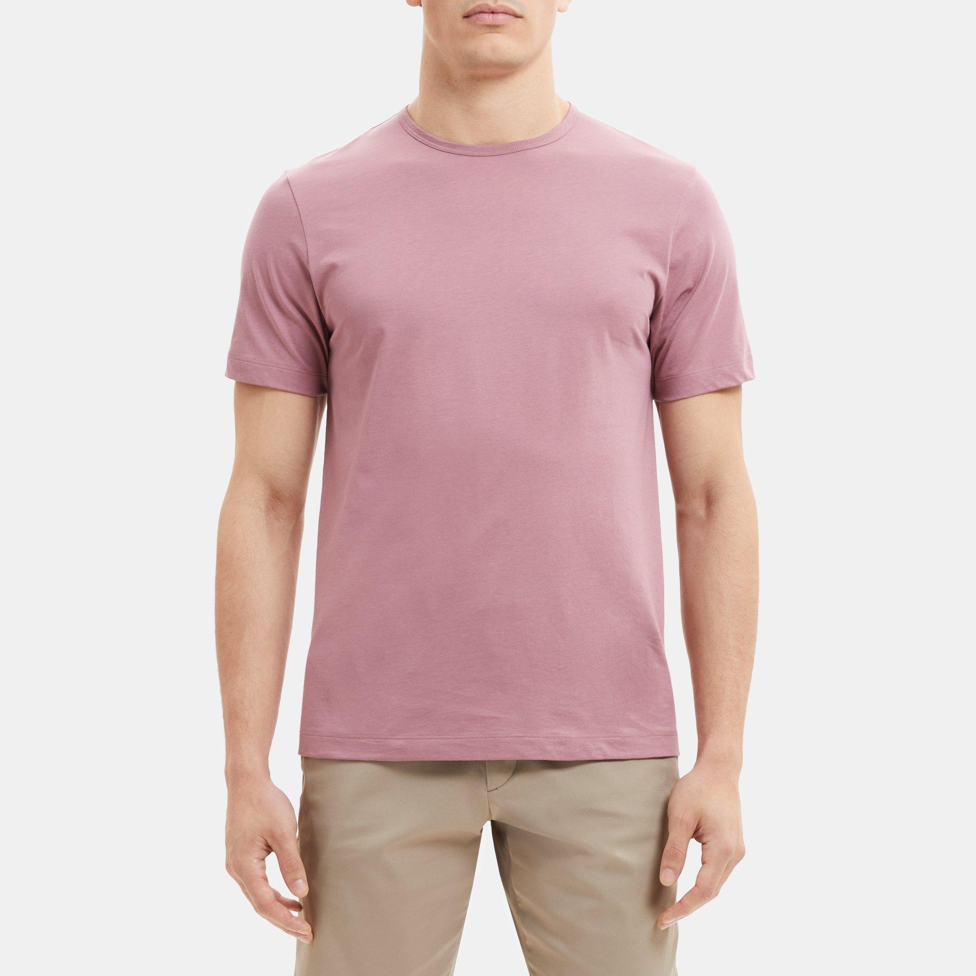 Theory Outlet Official Site | Relaxed Tee in Organic Luxe Cotton Jersey