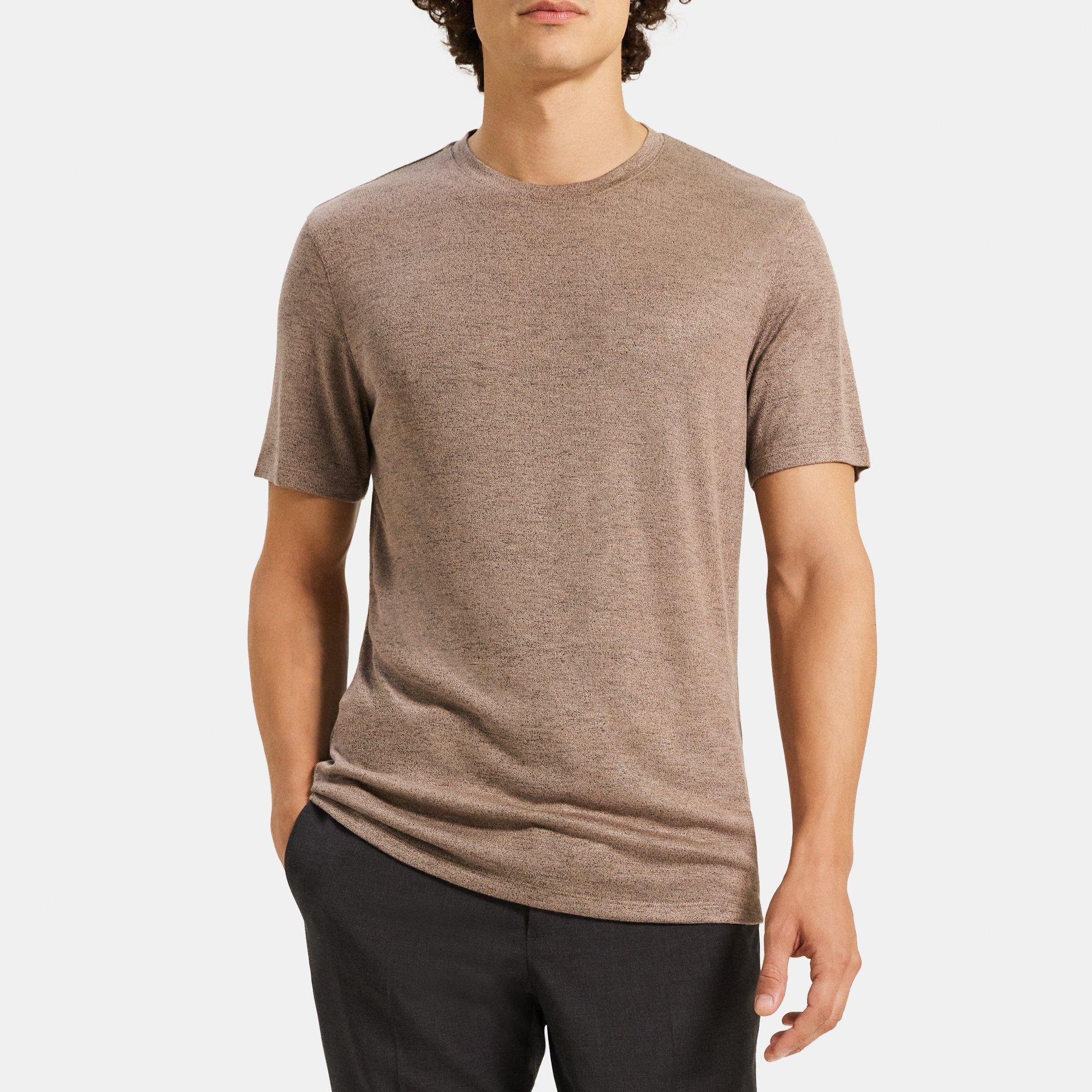 Theory Outlet Official Site | Short-Sleeve Crewneck Tee in Modal Jersey