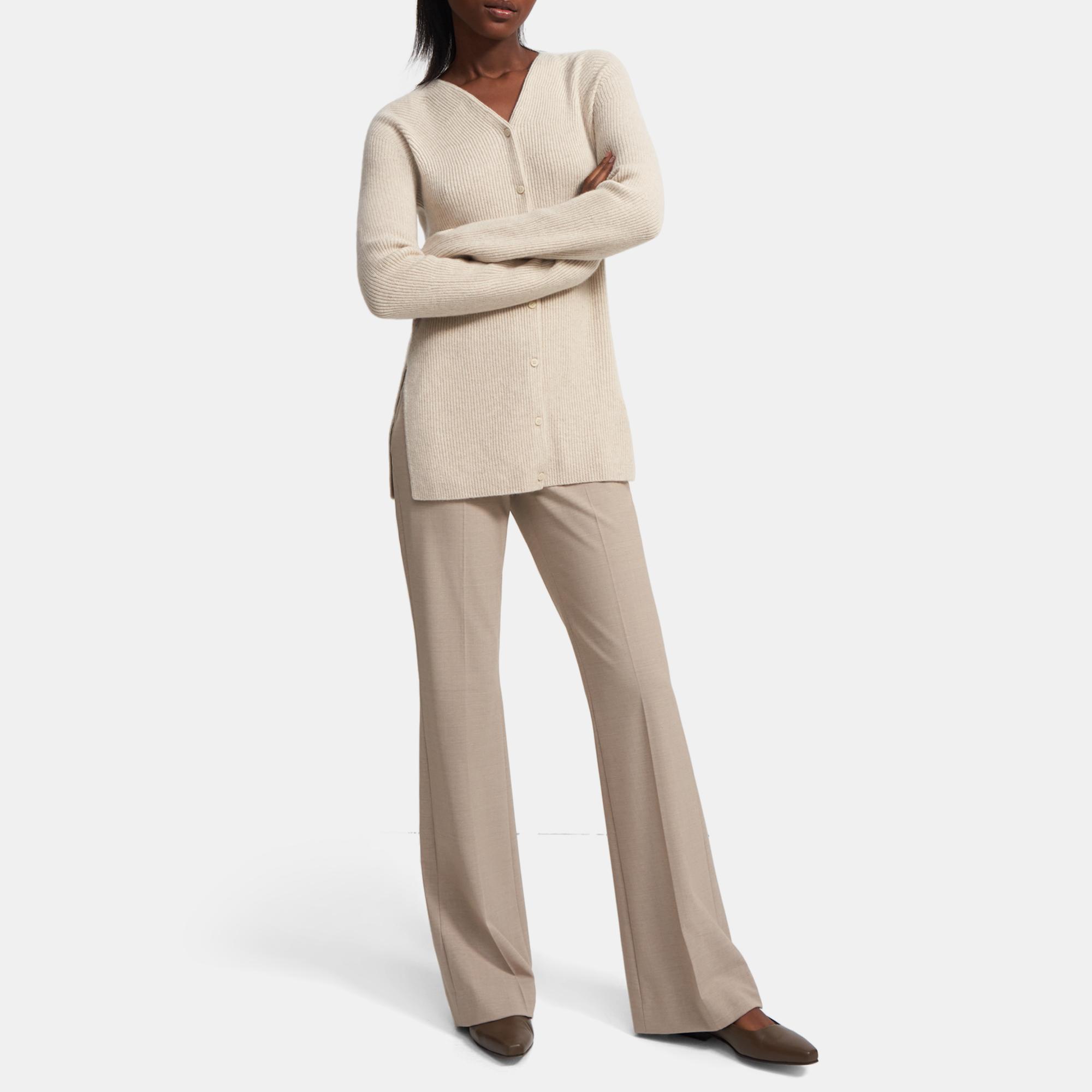 Cashmere Contoured Cardigan | Theory