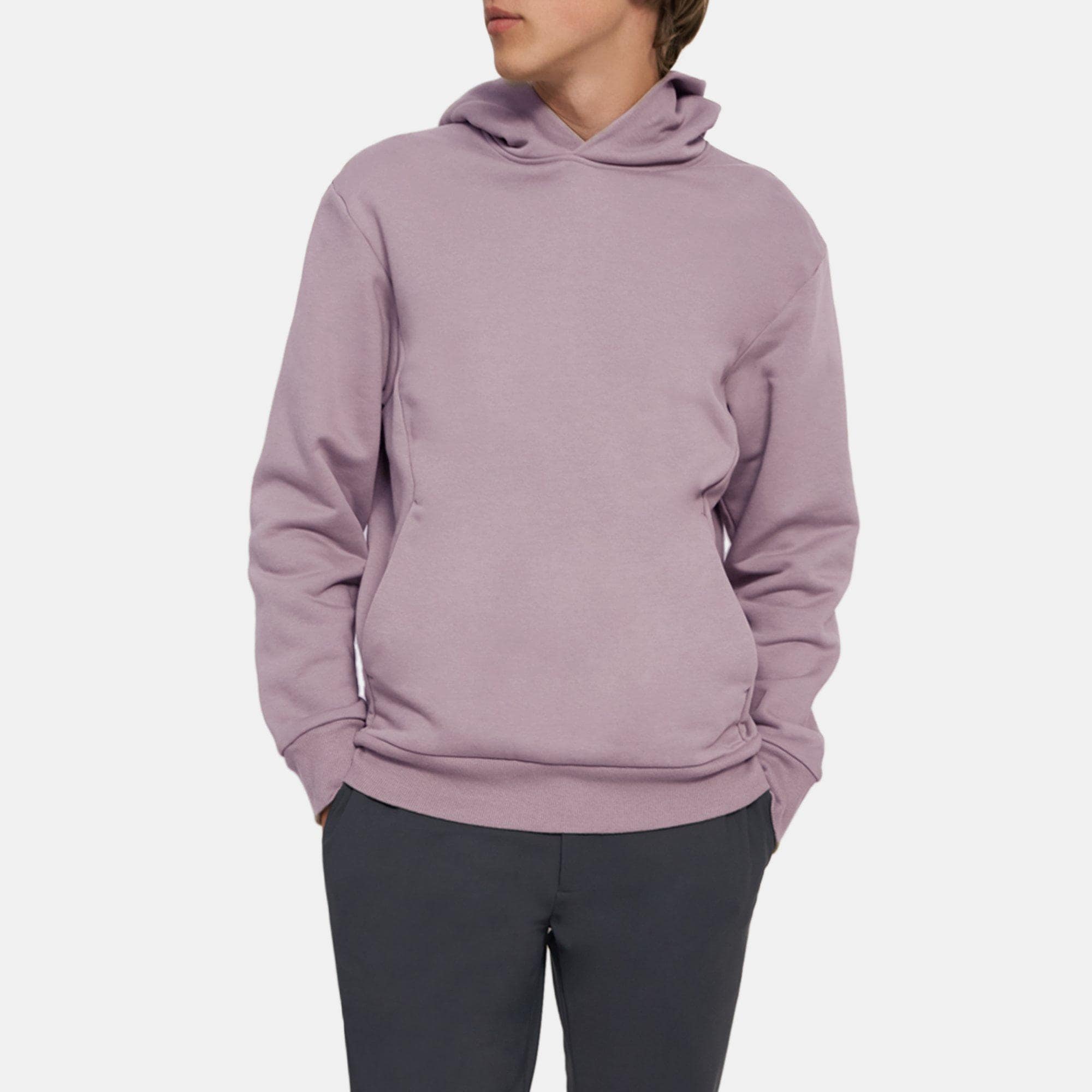 Tech Terry Cotton Hoodie | Theory