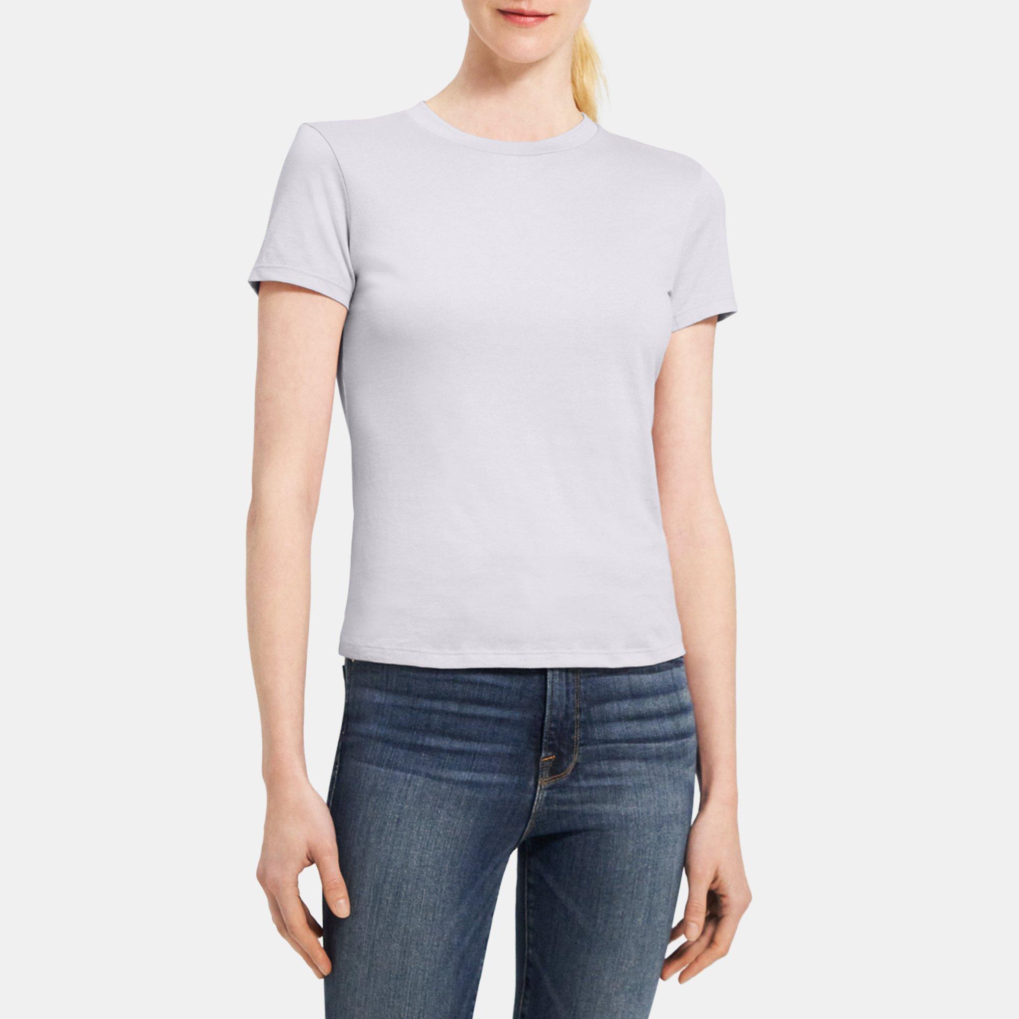 Organic Cotton Tiny Tee | Theory Outlet