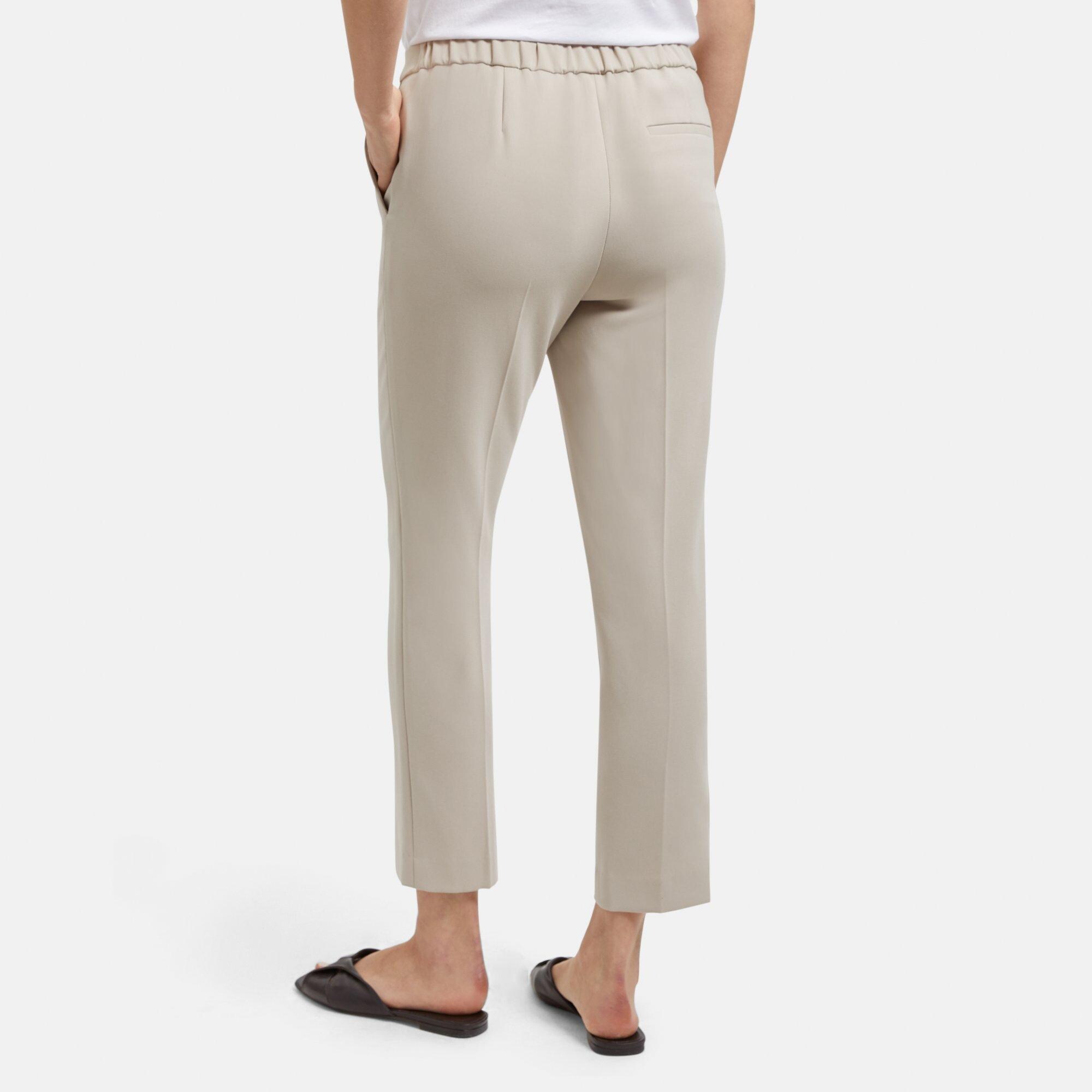 44％割引L独特の素材 [新品未使用]Classic Crepe Treeca Pull On J クロップドパンツ パンツL-OTA.ON.ARENA.NE.JP