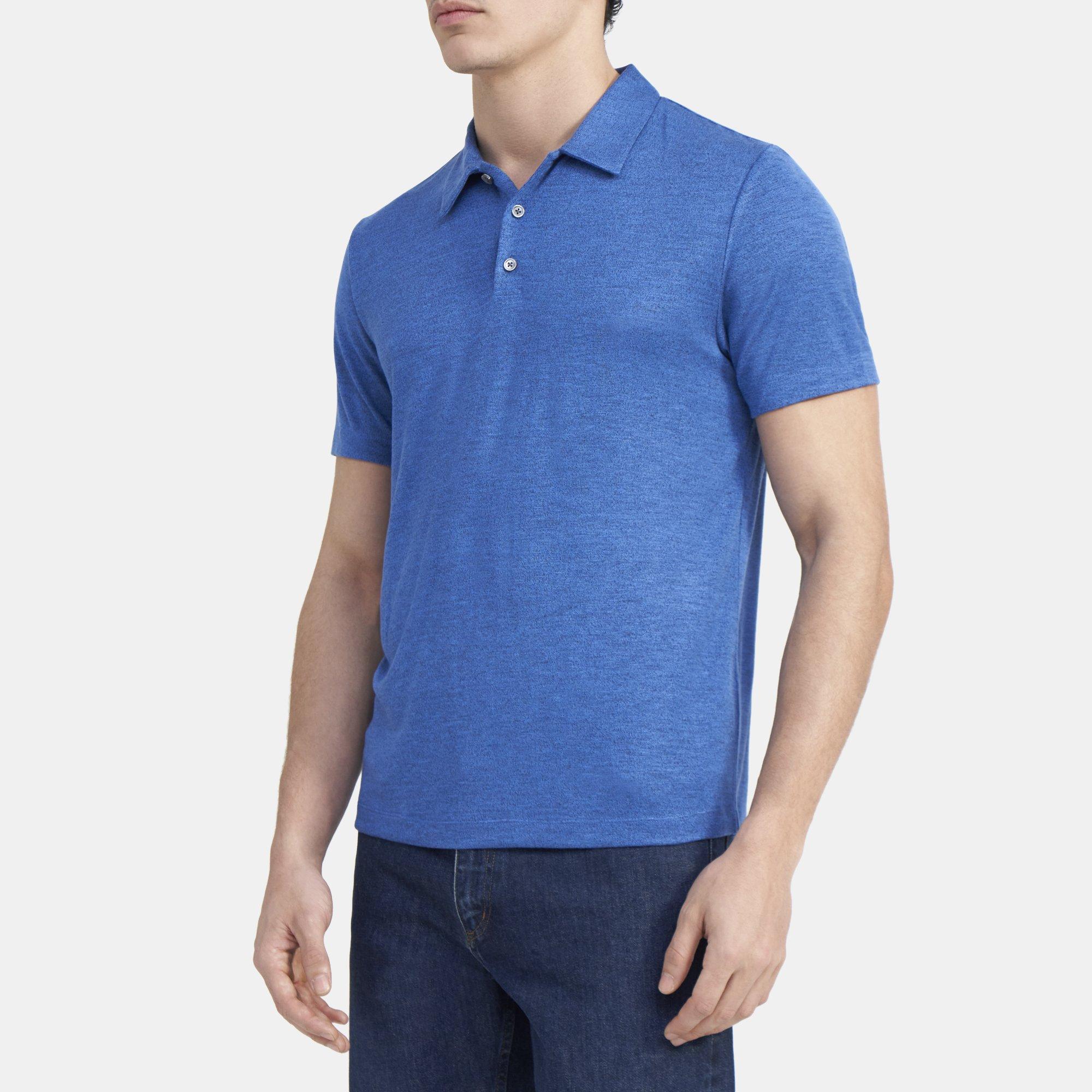 Modal Blend Jersey Polo Shirt | Theory Outlet