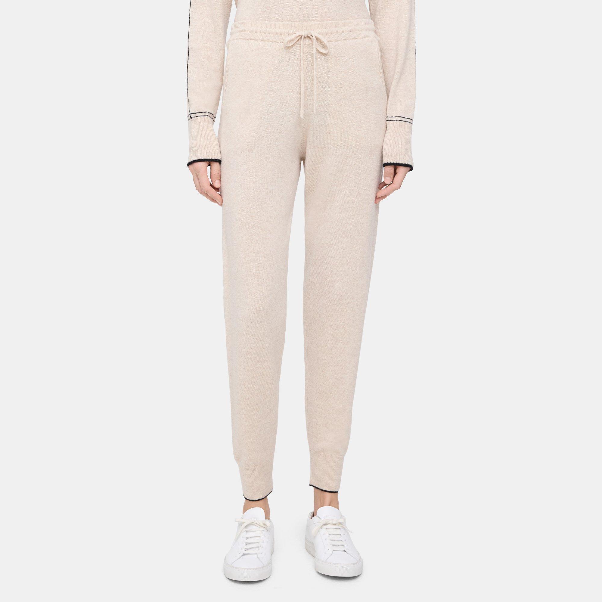 Wool-Cashmere Jogger Pant | Theory Outlet
