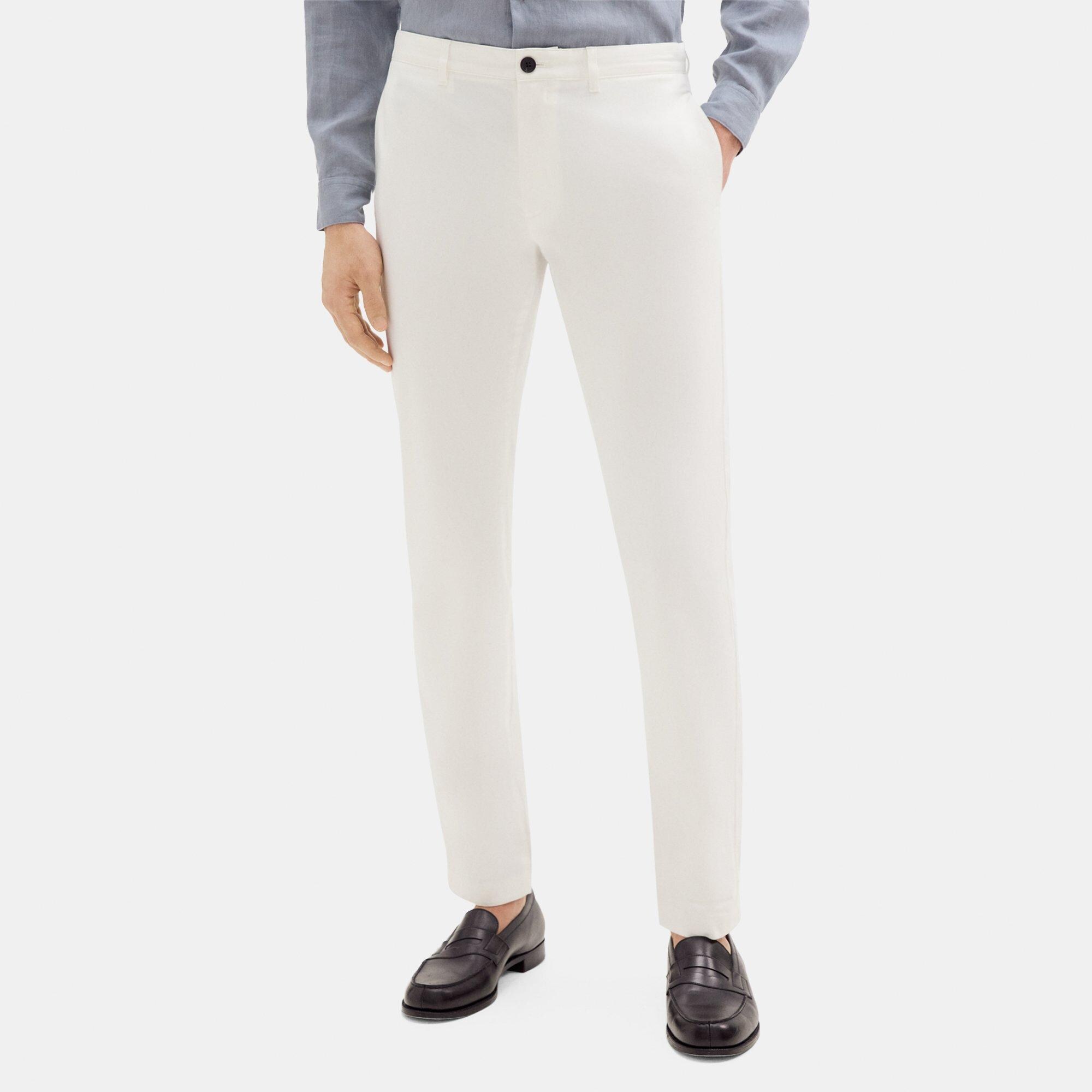 Stretch Cotton Twill Classic-Fit Pant | Theory Outlet